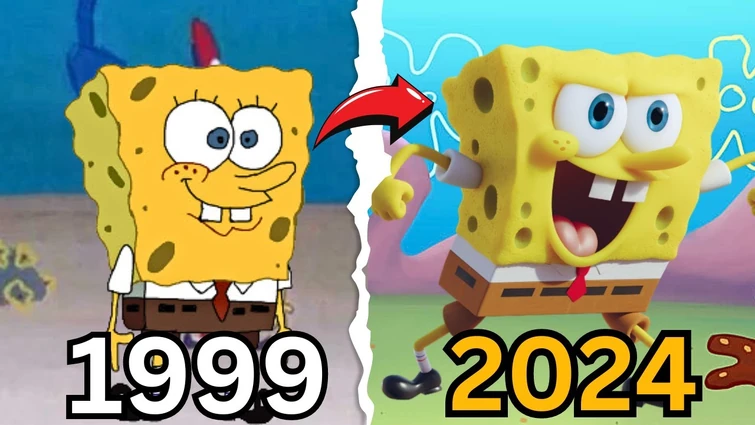 SpongeBob NEVER fell! Those videos again... | Fandom