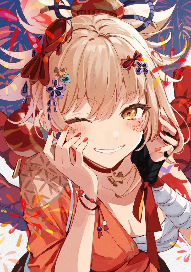 Happy birthday to Yoimiya!! | Fandom