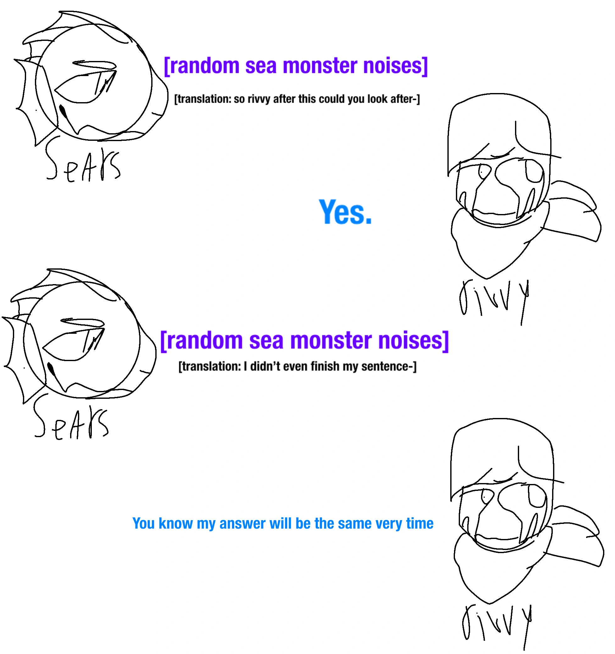 Another silly lil oc interaction | Fandom