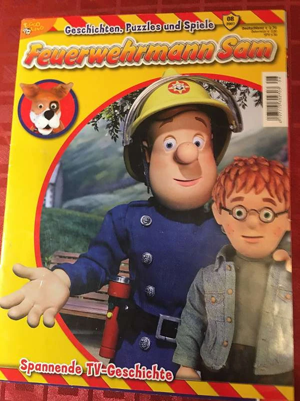 German Fireman Sam magazine I found | Fandom