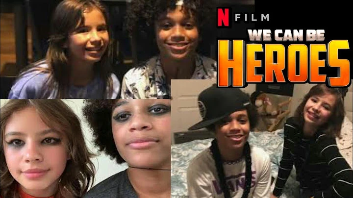 Little BTS video of some great times WE CAN BE HEROES cast had on and ...