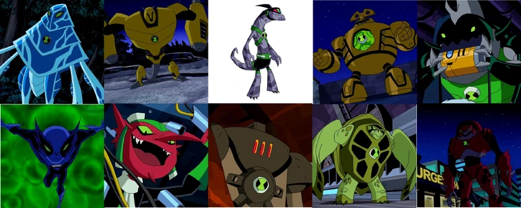 What if: Alien Force with introduced in Ultimate Alien regular aliens ...