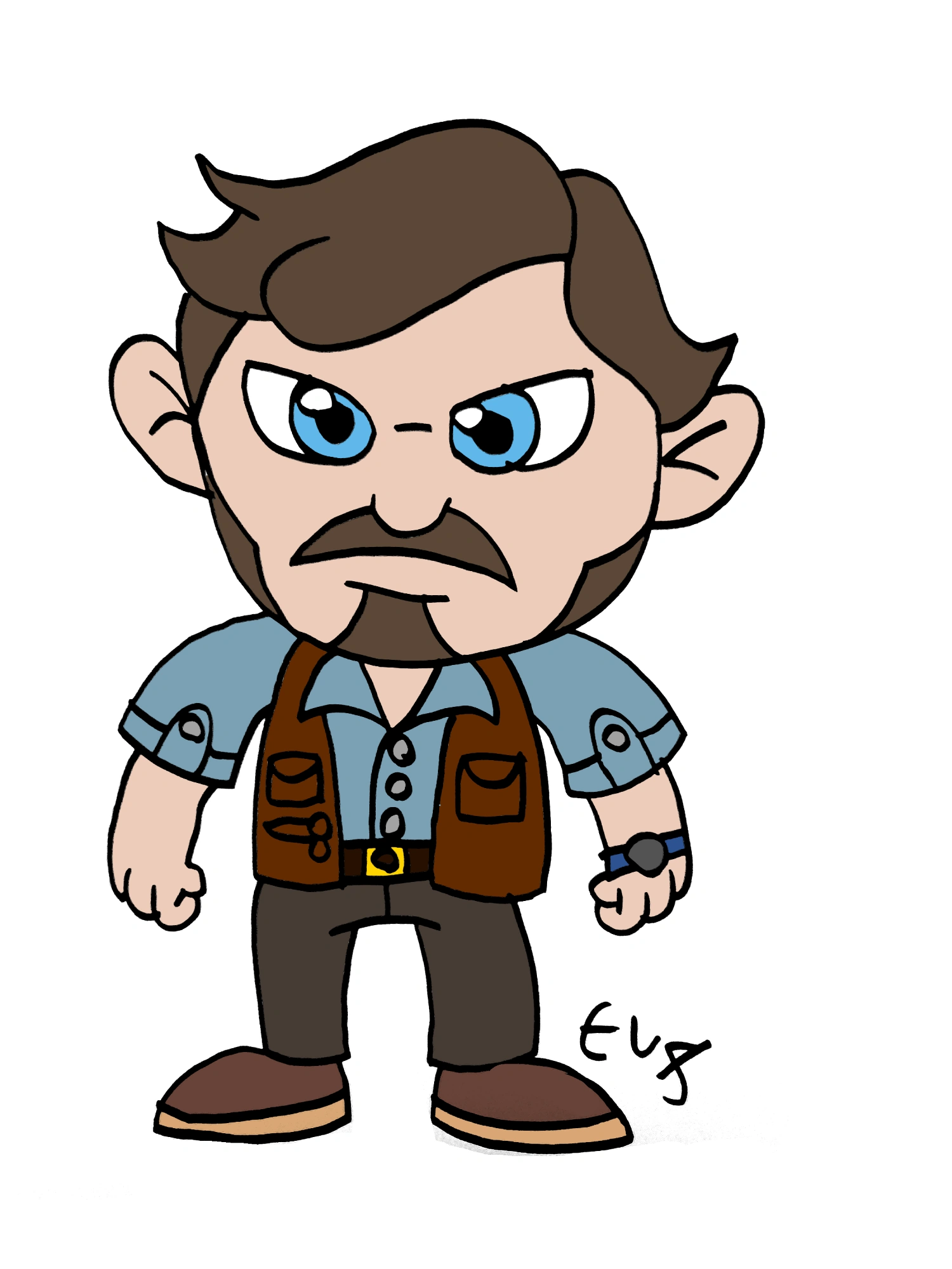 My drawing of Owen Grady | Fandom