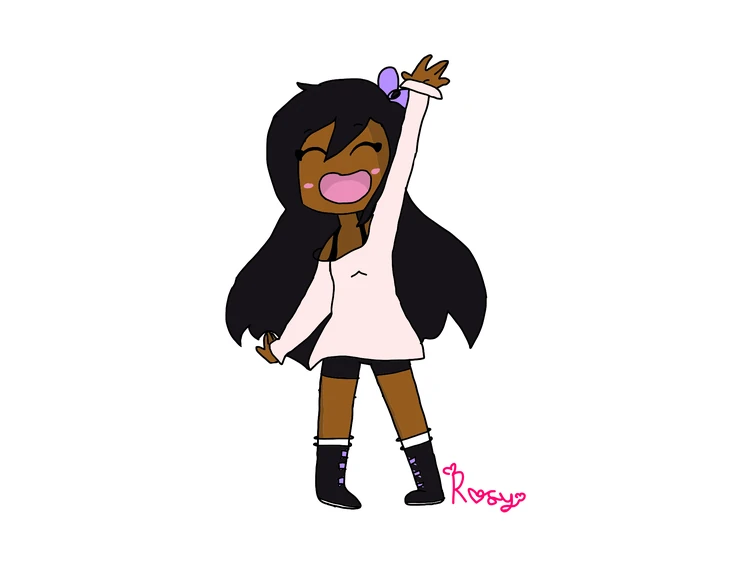 UwU I copied Aphmau's drawing of.... Aphmau!! XP | Fandom