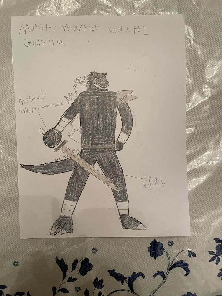 I drew this! It’s a new thing I’m starting called Monster Warrior Saga ...