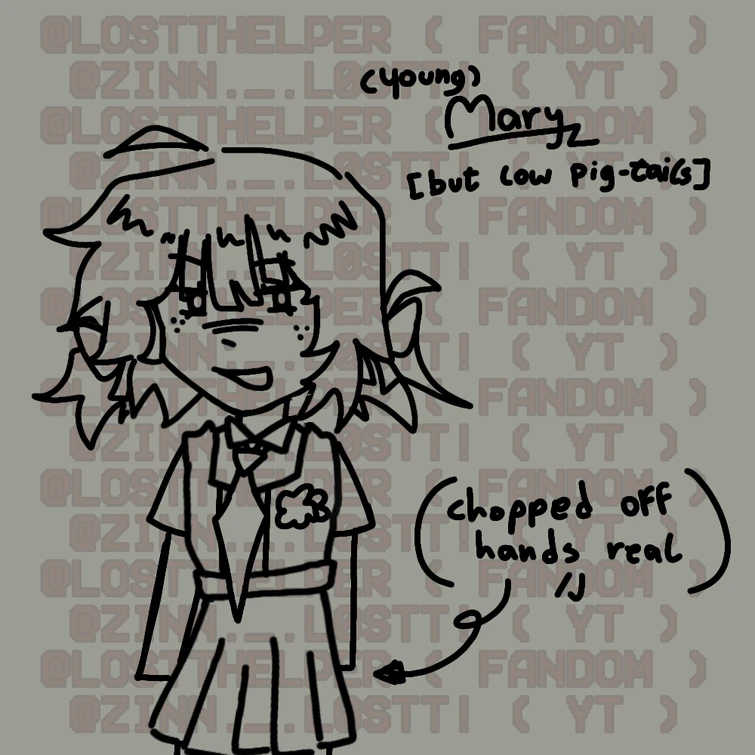 Mary in a different hairstyle (again) | Fandom