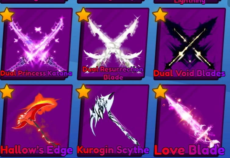 taking offers on these + witch’s curse and yin yang great sword | Fandom