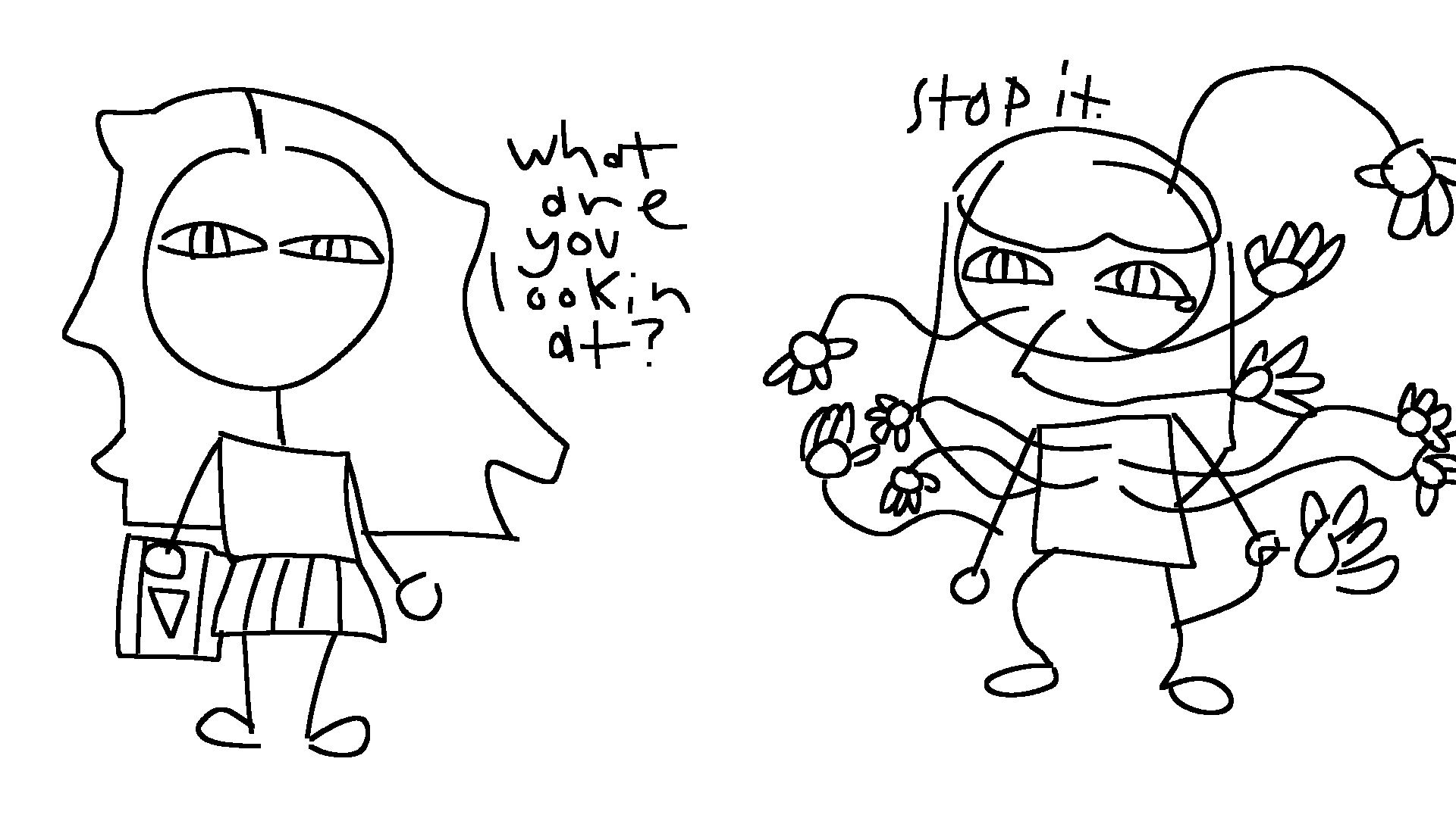 doodles of a fanmade enemy cuz I haven't posted in a while | Fandom