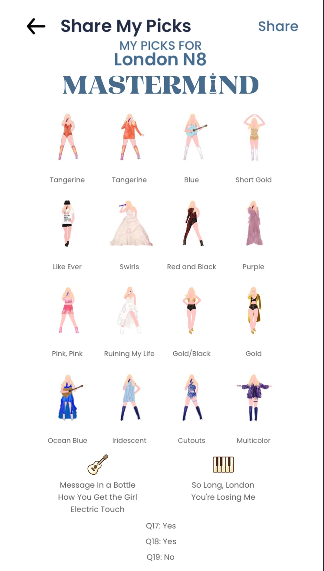 Mastermind for London Night 8 | Fandom