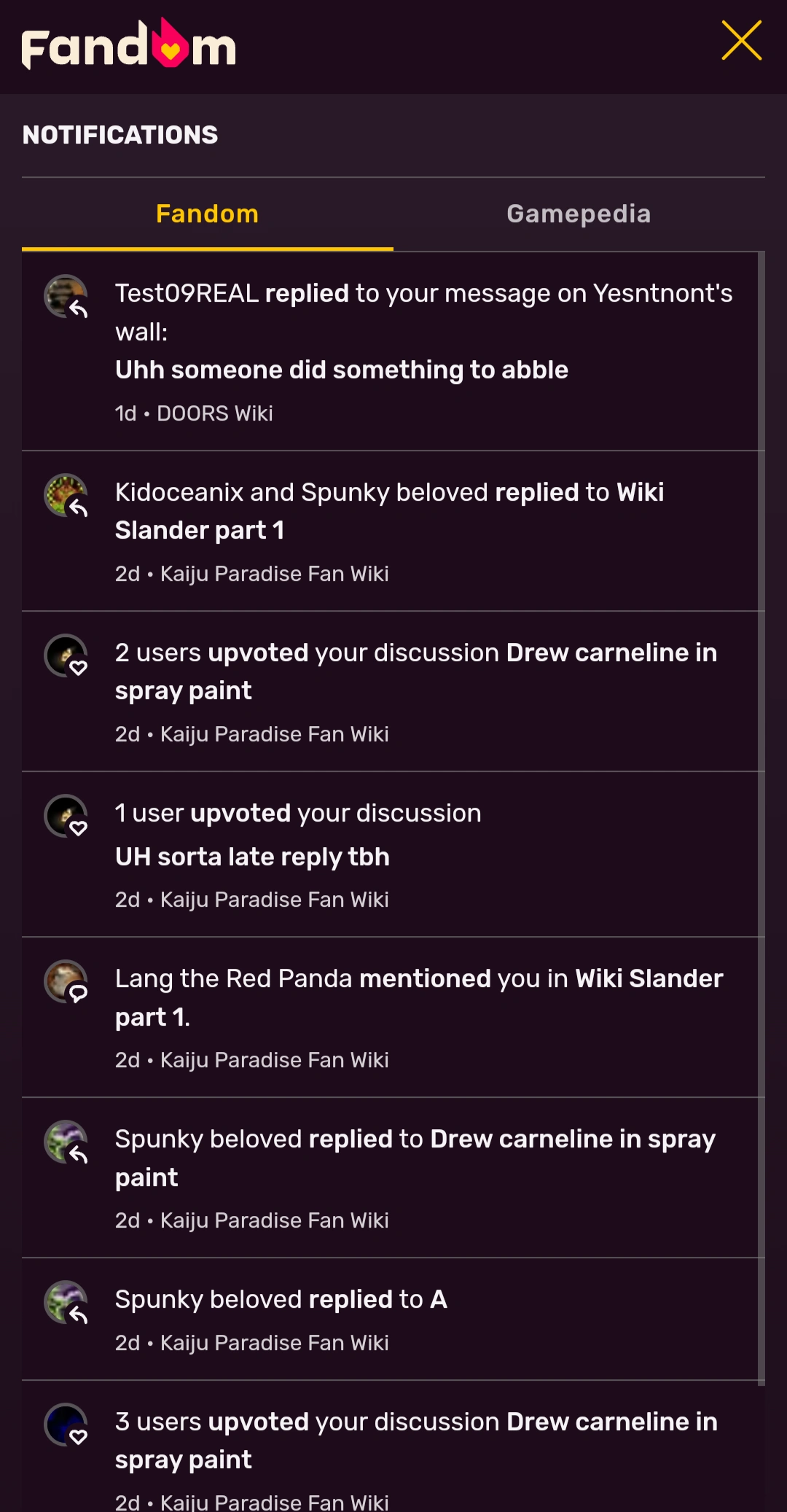 I need to get some notifications | Fandom
