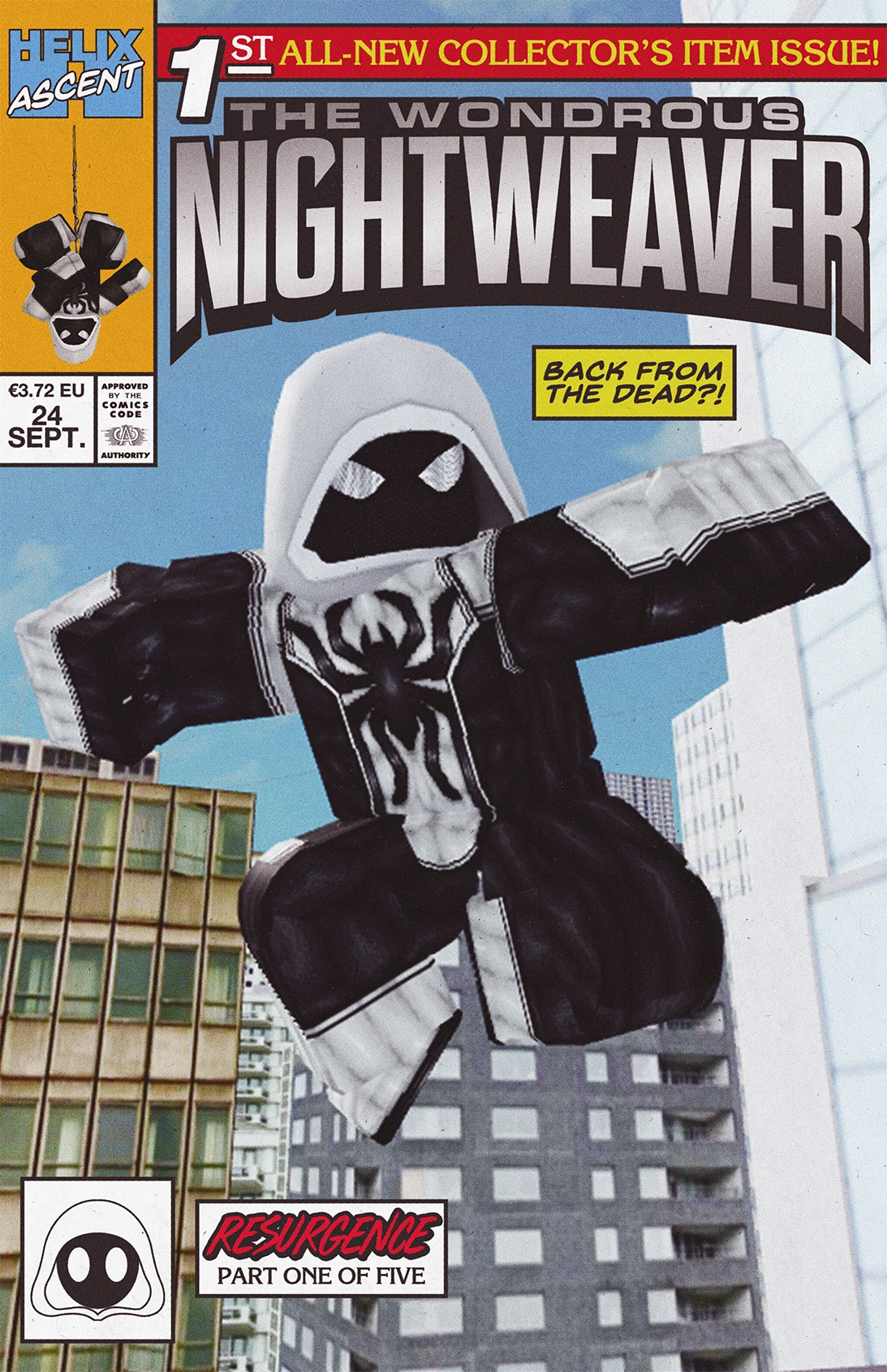 "Nightweaver: Resurgence" Comic Cover | Fandom