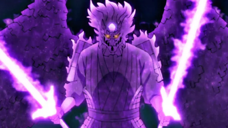 Sasuke conseguiria destruir a Shinsuusenju com o seu Susanoo Perfeito ...