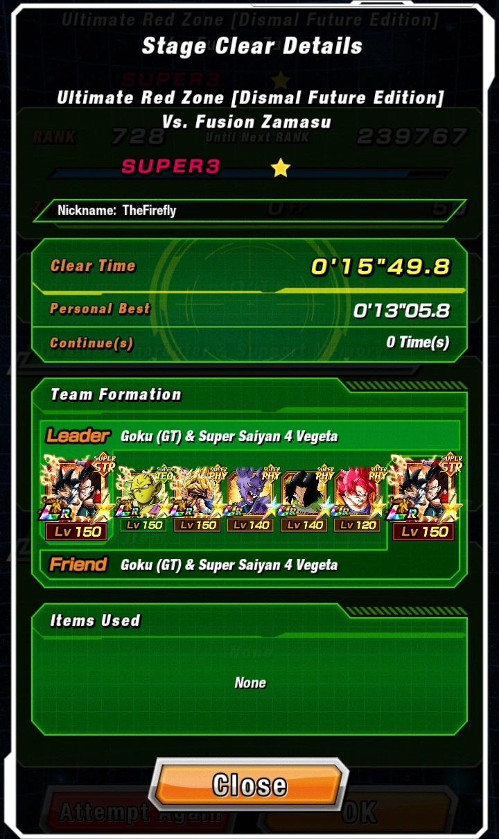 No-iteming Red Zone Fusion Zamasu with Battle of Fate! | Fandom