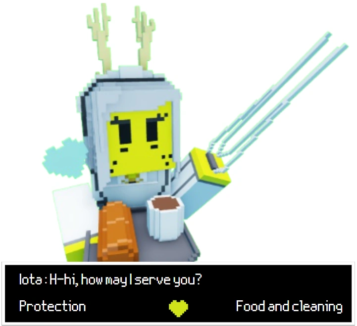 Mini Maid Iota | Fandom