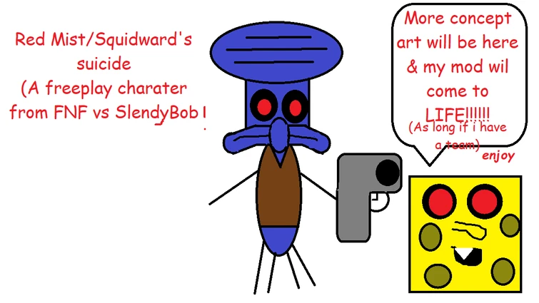 FNF vs SlendyBob concept conept art | Fandom