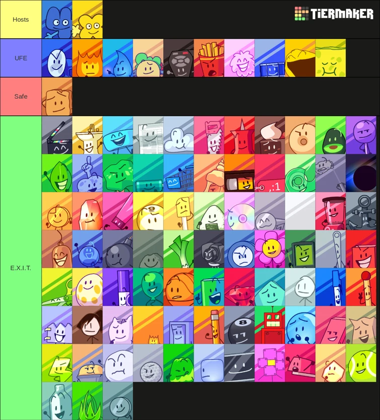 BFB 42 character voting | Fandom