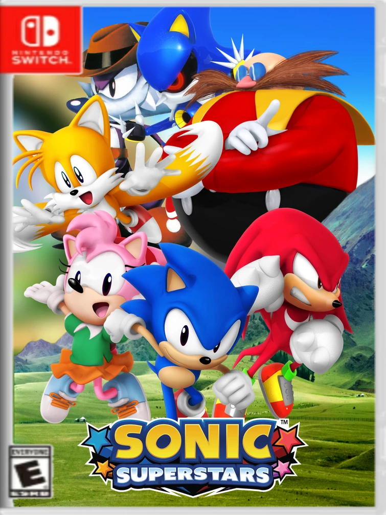 Sonic Superstars Fan boxart I made | Fandom