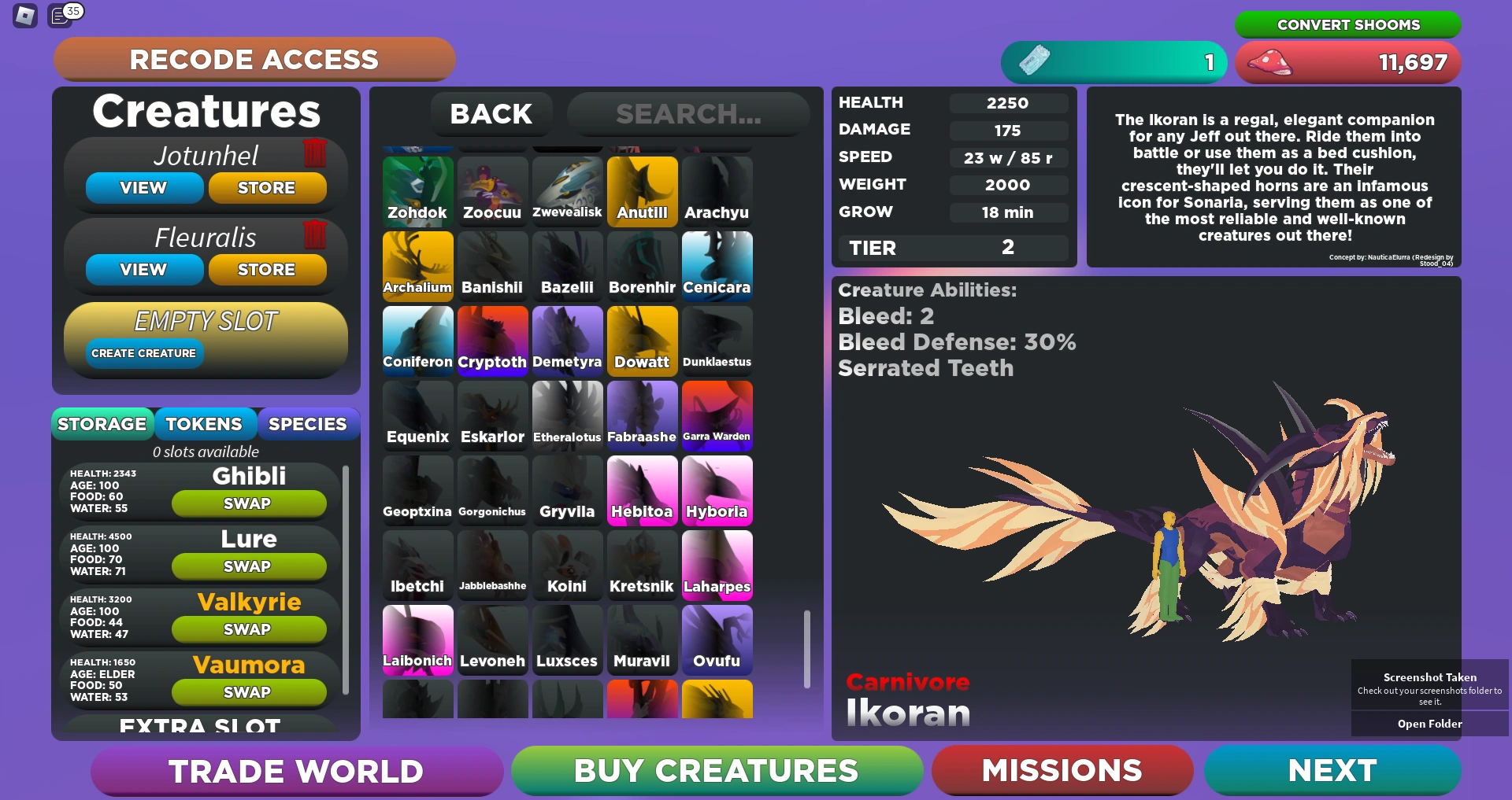 LF Missing creatures! | Fandom