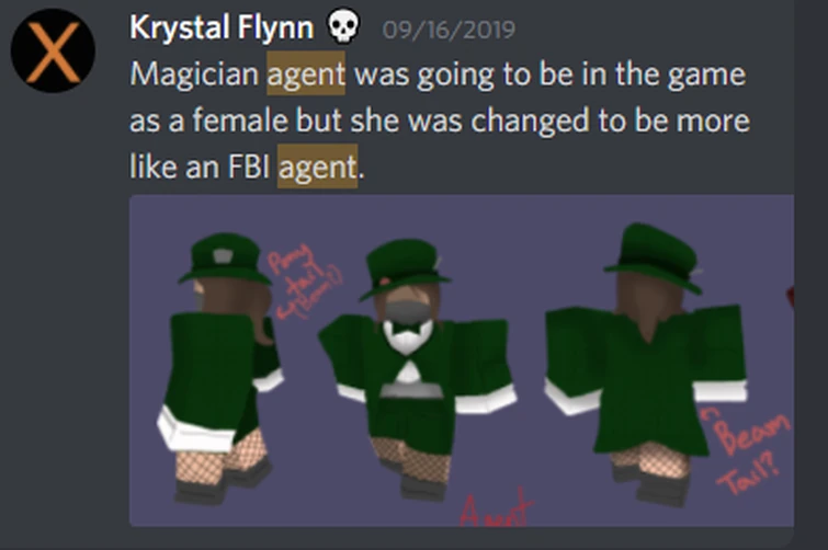 someone add this to the agent page | Fandom