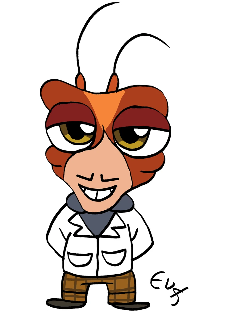 Our drawing of Dr. Cockroach | Fandom