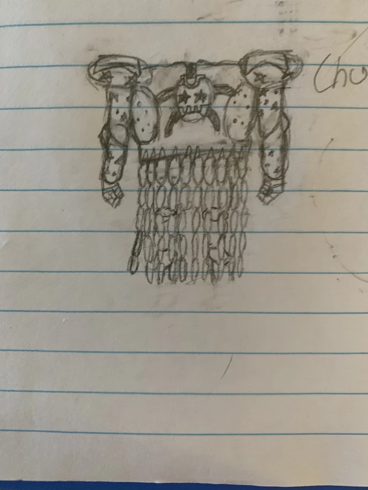 A cool Tusk I made during class | Fandom