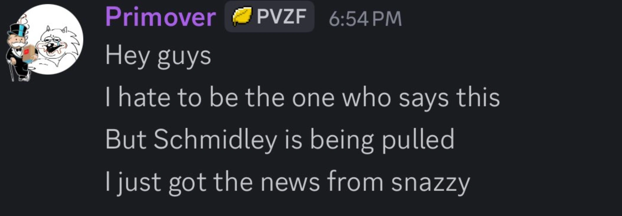 SCHMIDLEY IS FUCKING DEAD!!!!! | Fandom