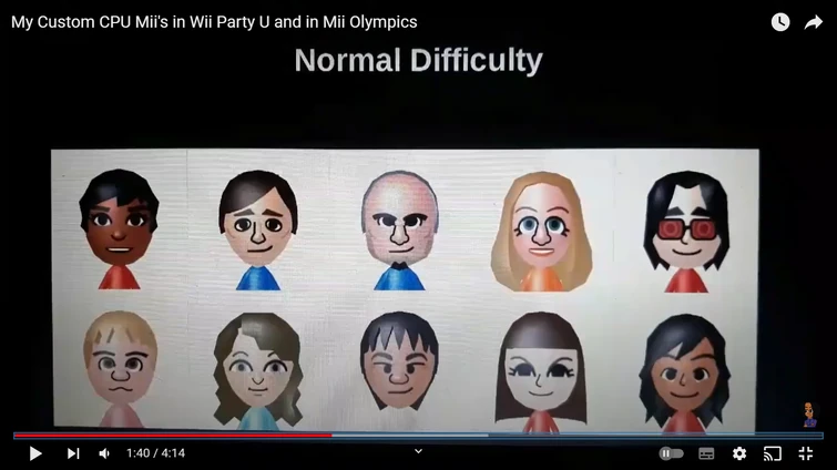 Rank these Mii Olympics Miis for Worst to Best #5 | Fandom