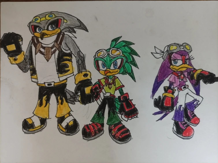 Babylon Rogues (Jet, Wave and Storm) in my style! | Fandom