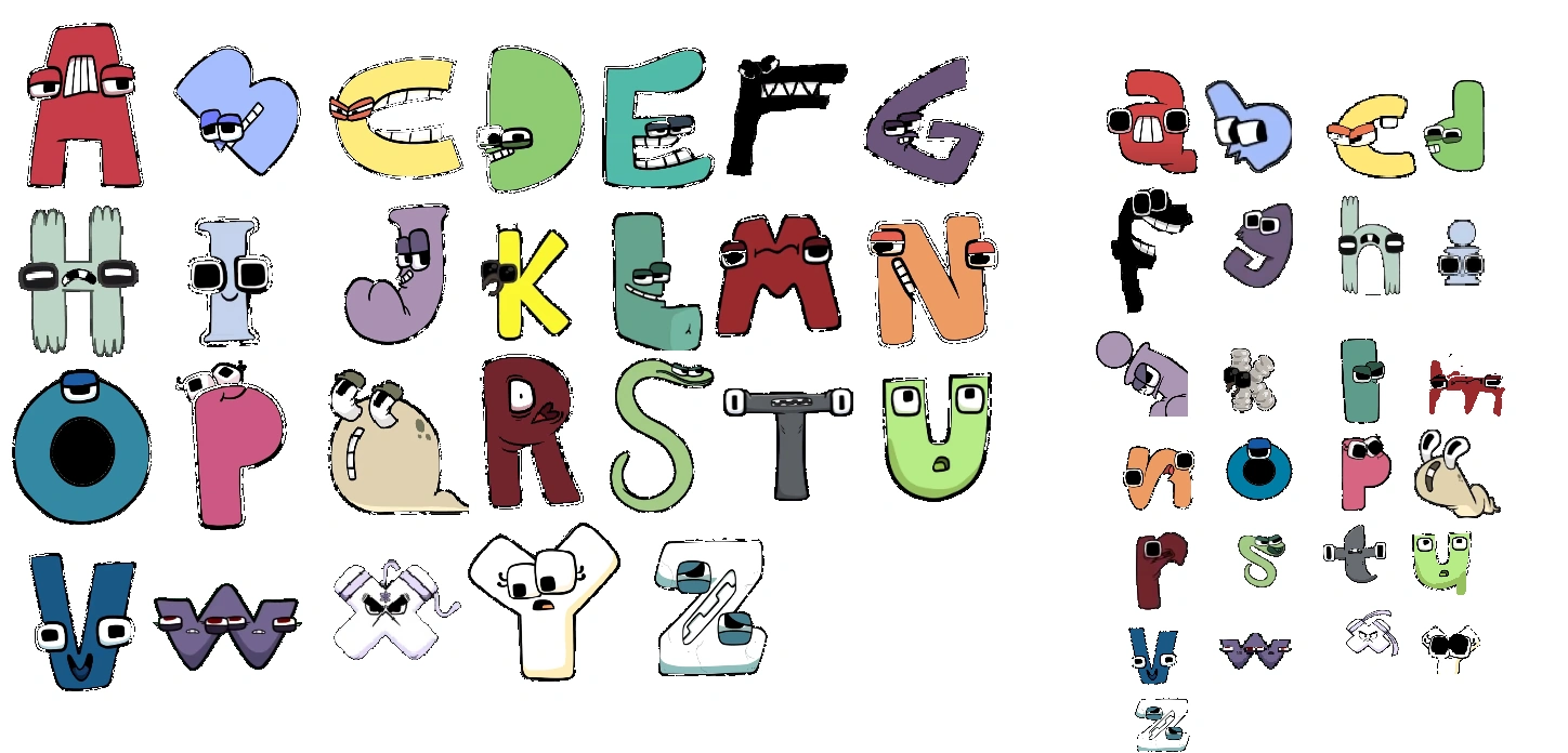 a fake alphabet lore font sprites, can someone make this a font? | Fandom