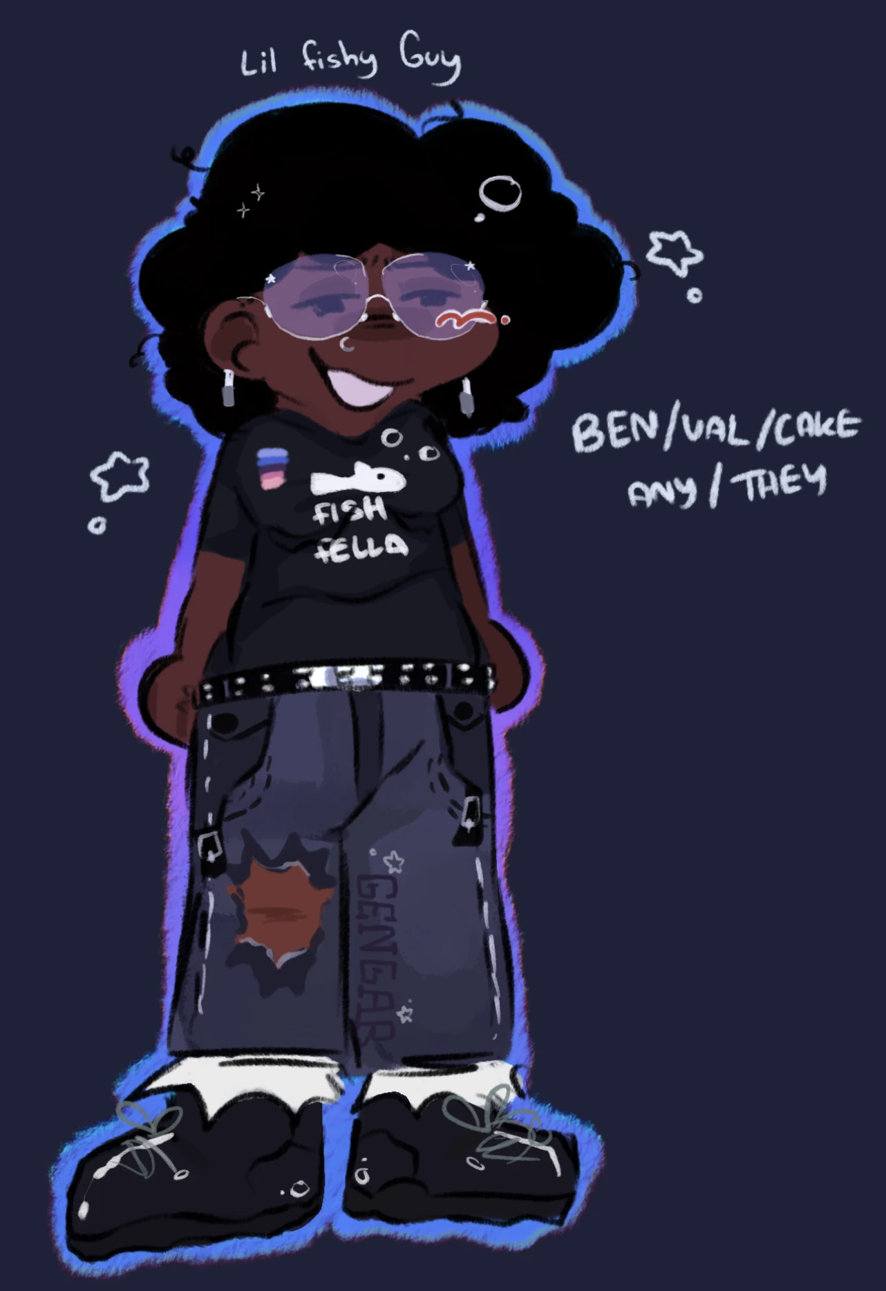 Yoo doodle of me‼️💖💙😨 and a personal rant | Fandom