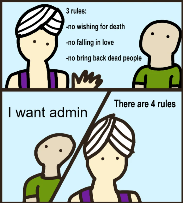 i wish for the admin | Fandom