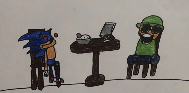 redo of that one drawing | Fandom