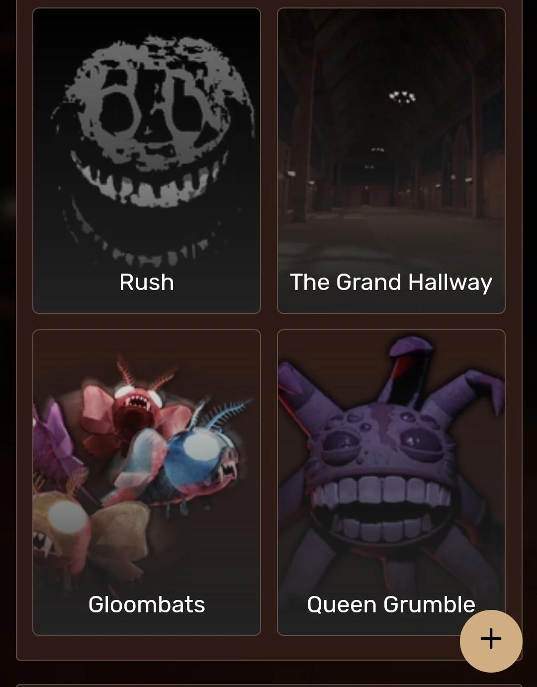 Rush is running in the grand hallway from gloombats and encounters the ...