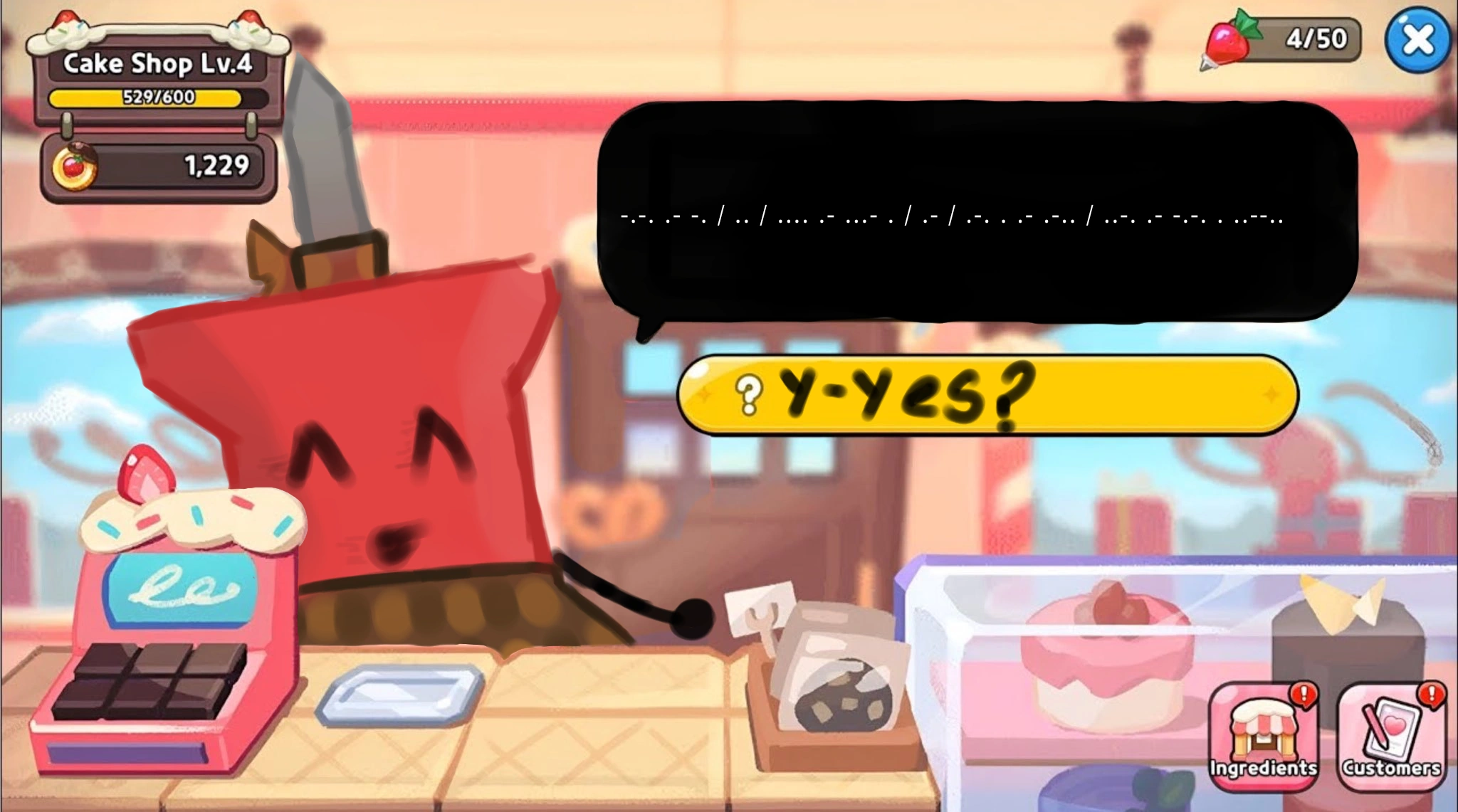 someone on the bfdi reddit said i was f3t1sh1z1ng objects somehow ...
