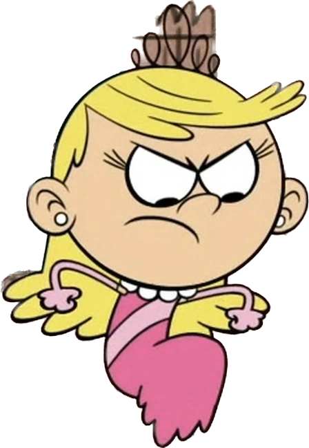 Angry lola loud landing in no background | Fandom