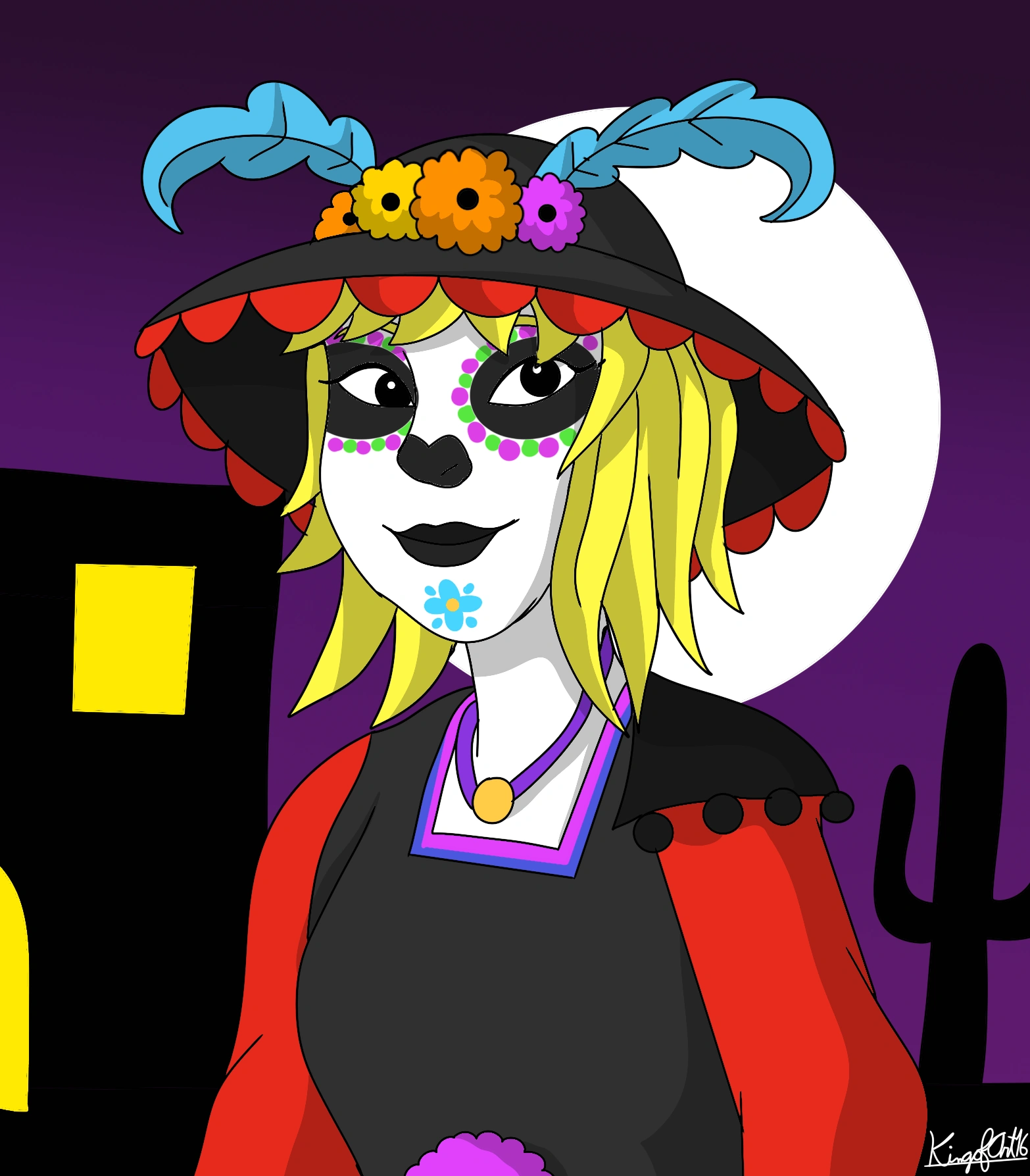 This is my edition of Maggie’s Style H. I already added onto her fanart ...