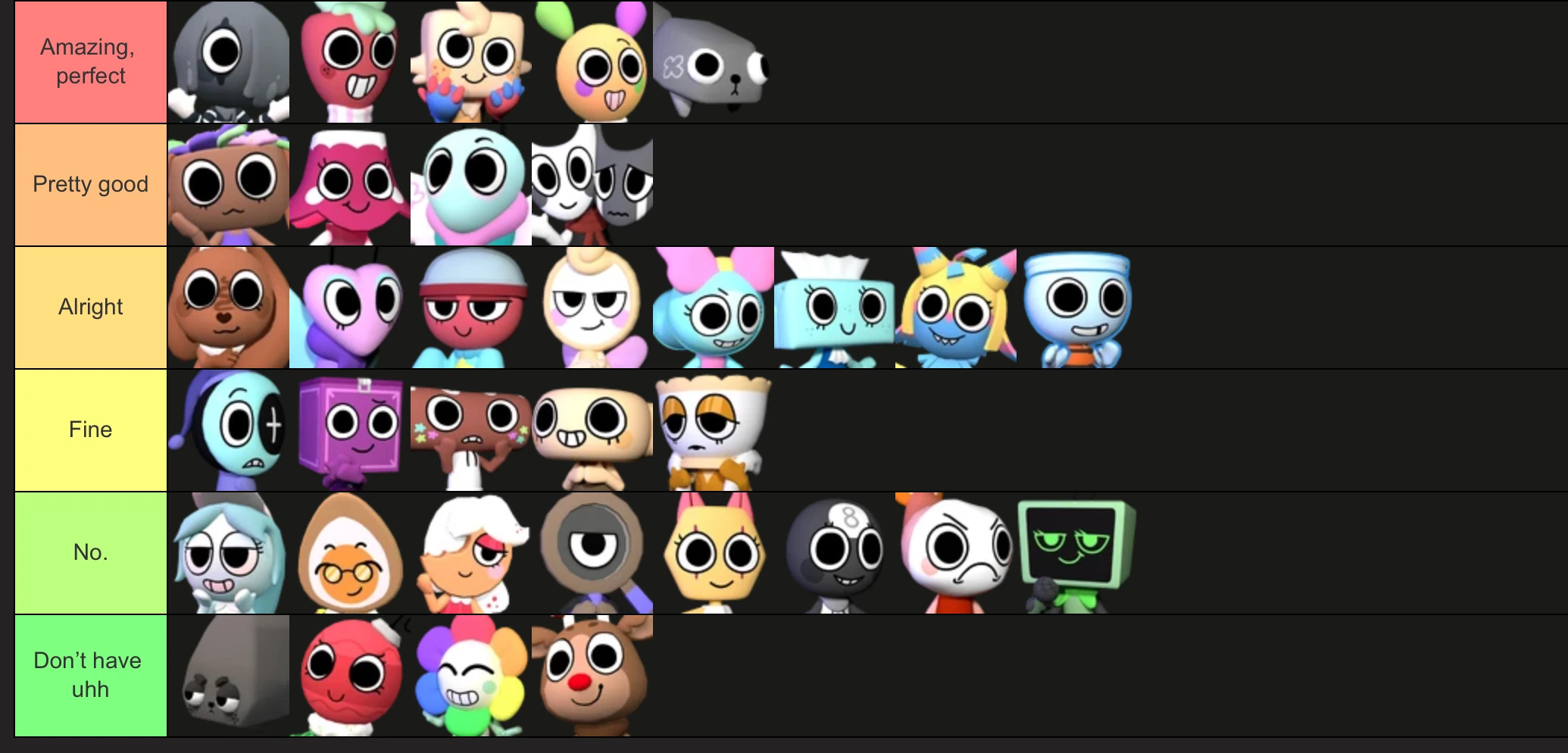 Ranking toons based on how much I like to distract with them | Fandom