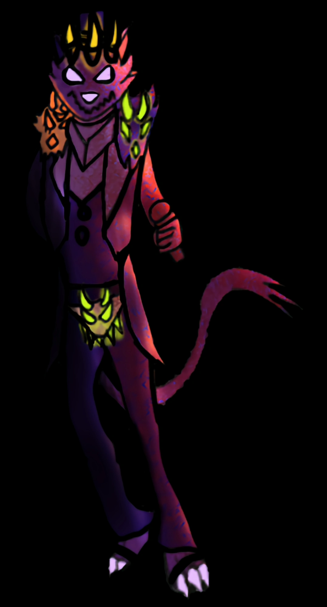 My take on what the Anti Christ would look like in Hazbin Hotel or ...