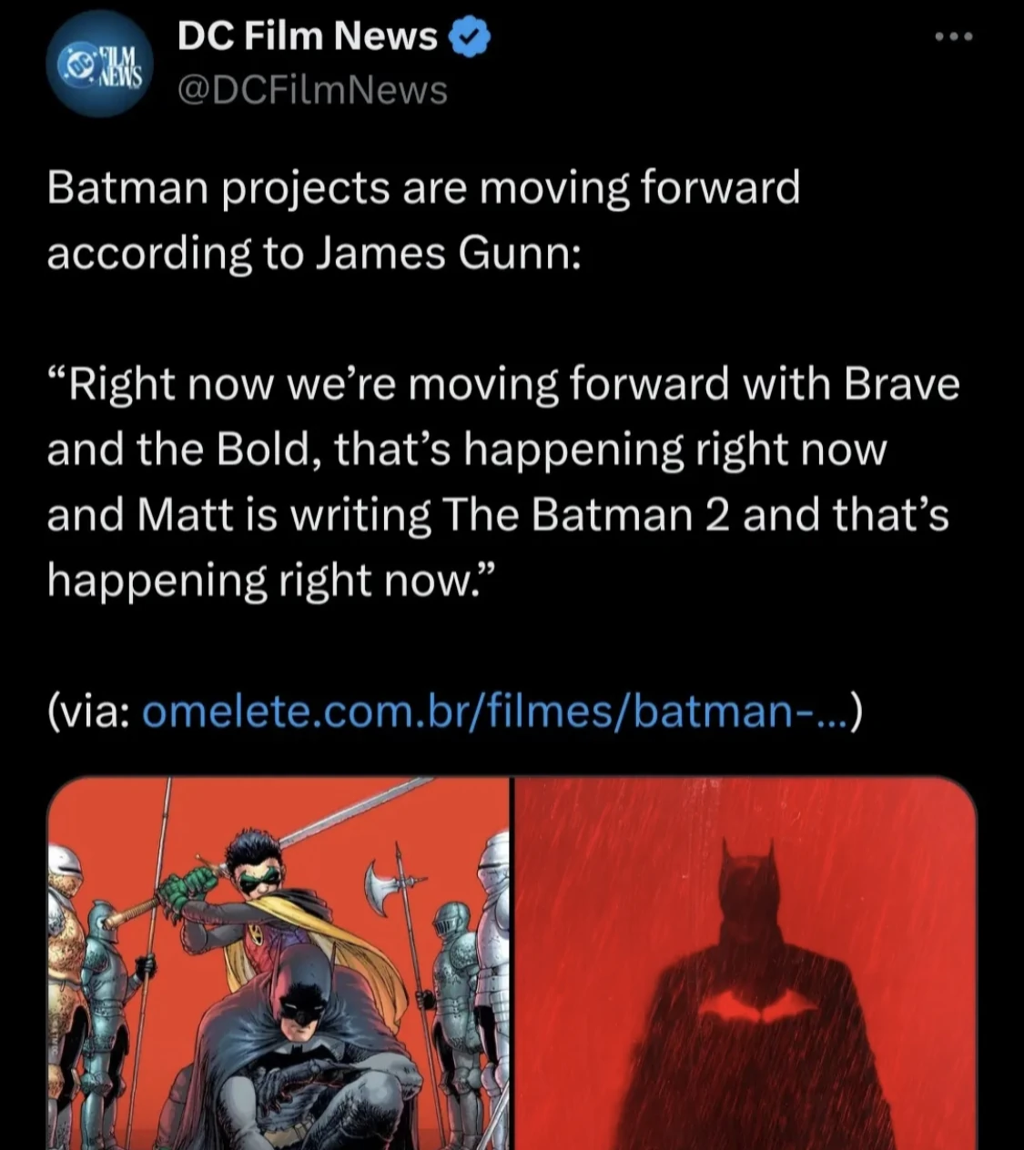 Batman: TBATB is moving forward | Fandom