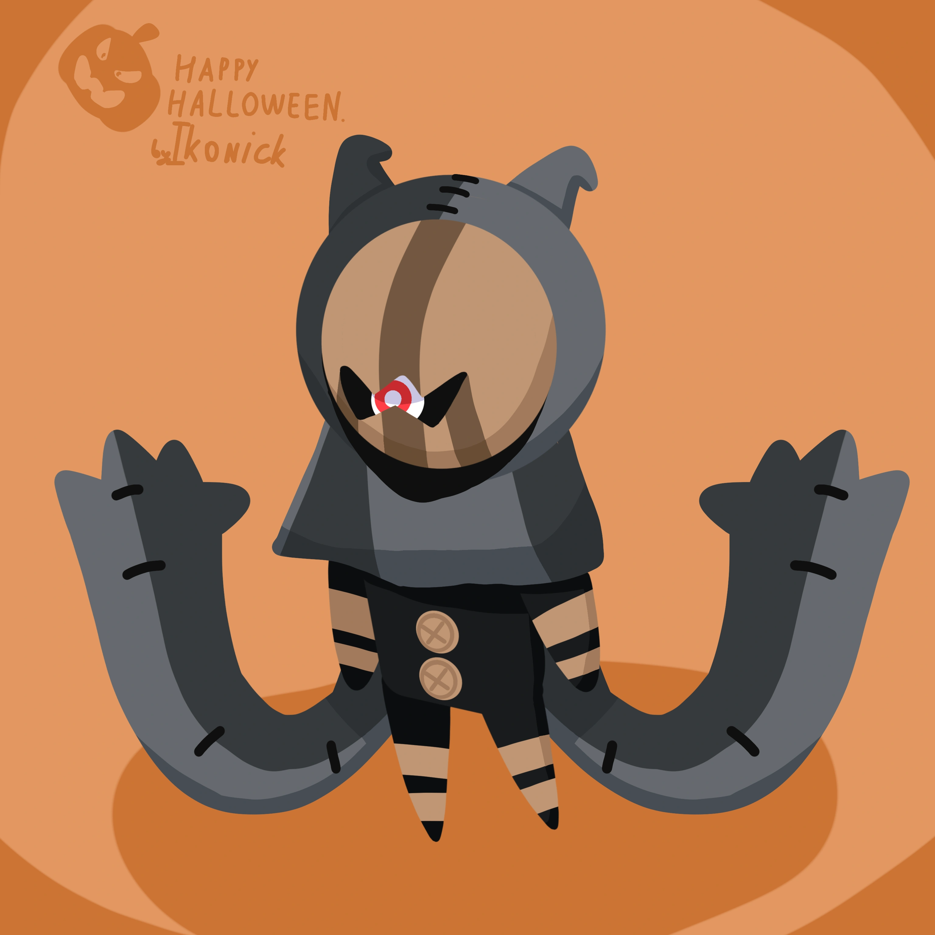 Metronette art (first Halloween art) | Fandom