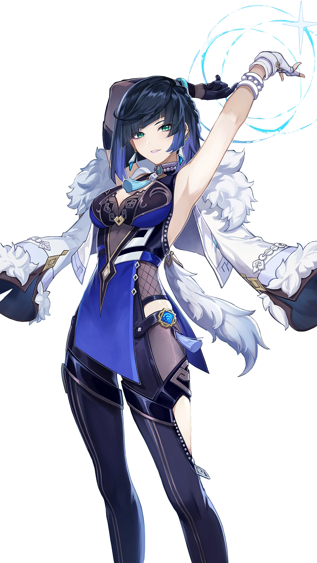 Got around to making a Yelan transparent | Fandom