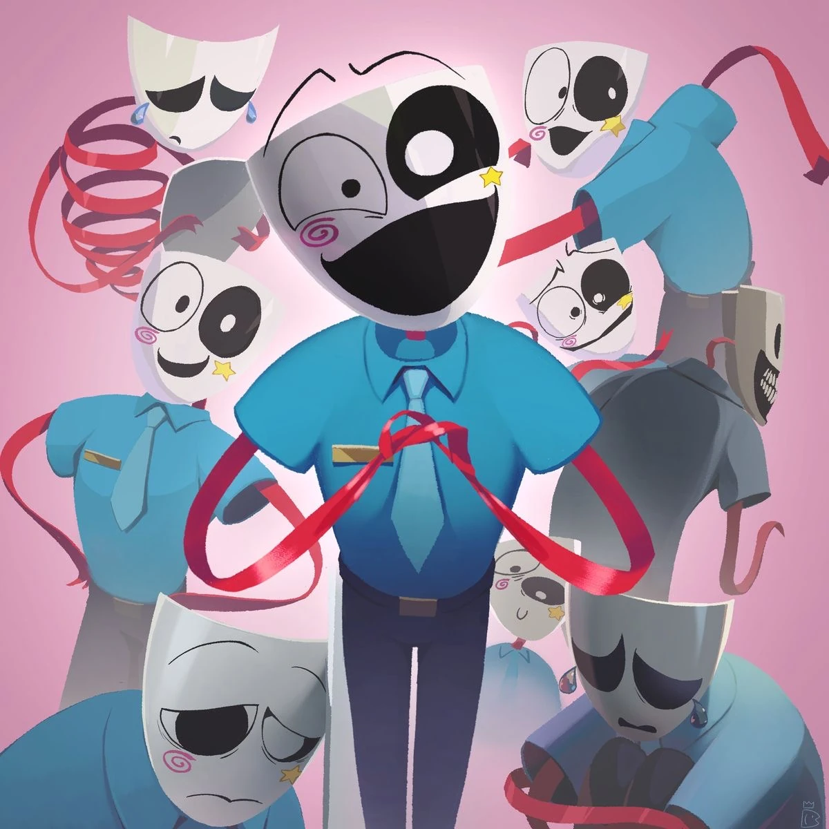 Guys I might do a skin for Mika that’s based off of manager gangle from ...