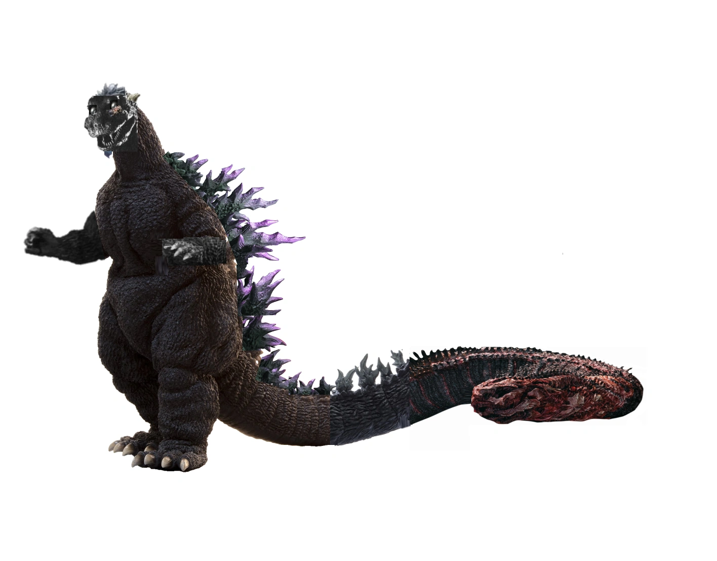 The king has arrived: Toho Godzilla hybrid design. | Fandom