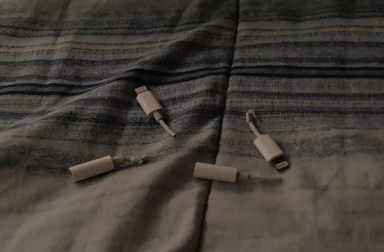 So these stupid headphone adapters completely busted today, so I made ...