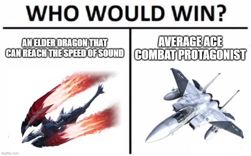 Monster Hunter X Ace Combat meme | Fandom