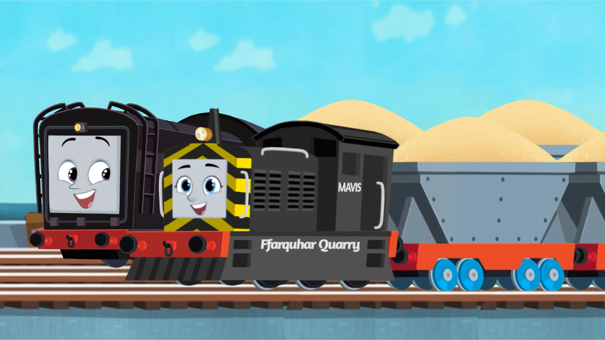 Diesel and Mavis working together | Fandom