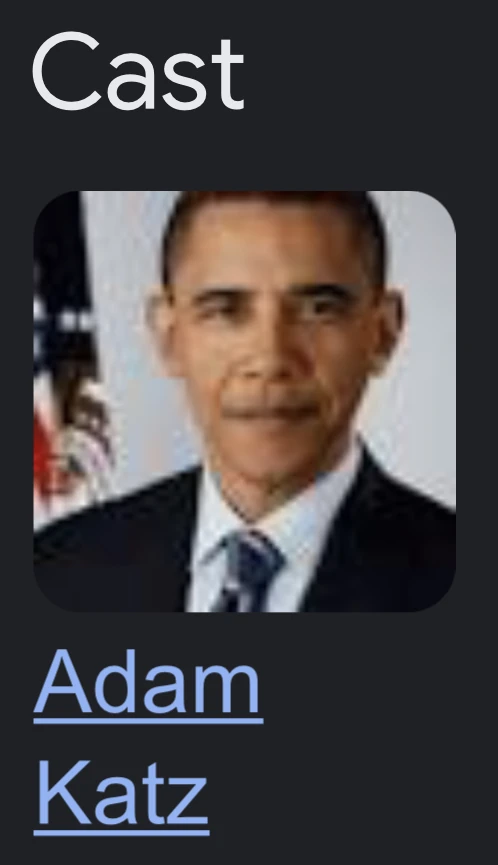 Adam Katz = Obama | Fandom