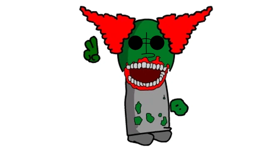 so I added the sanford face on to tricky | Fandom