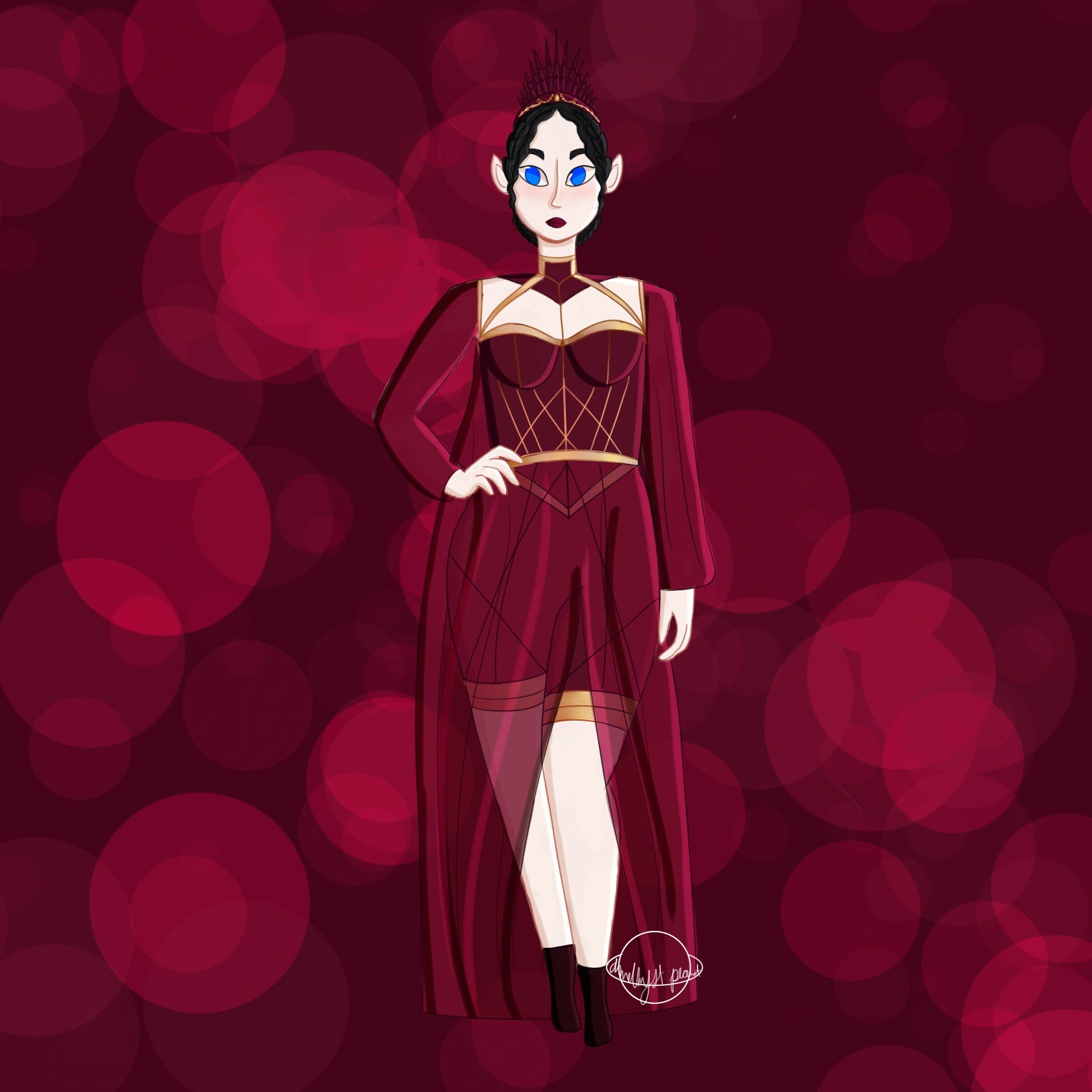 Vespera and Lady Gisela art | Fandom