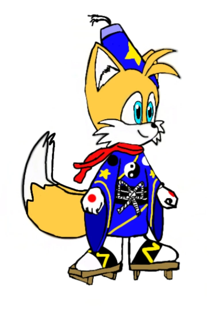 I made a clothes design for "Tails" | Fandom